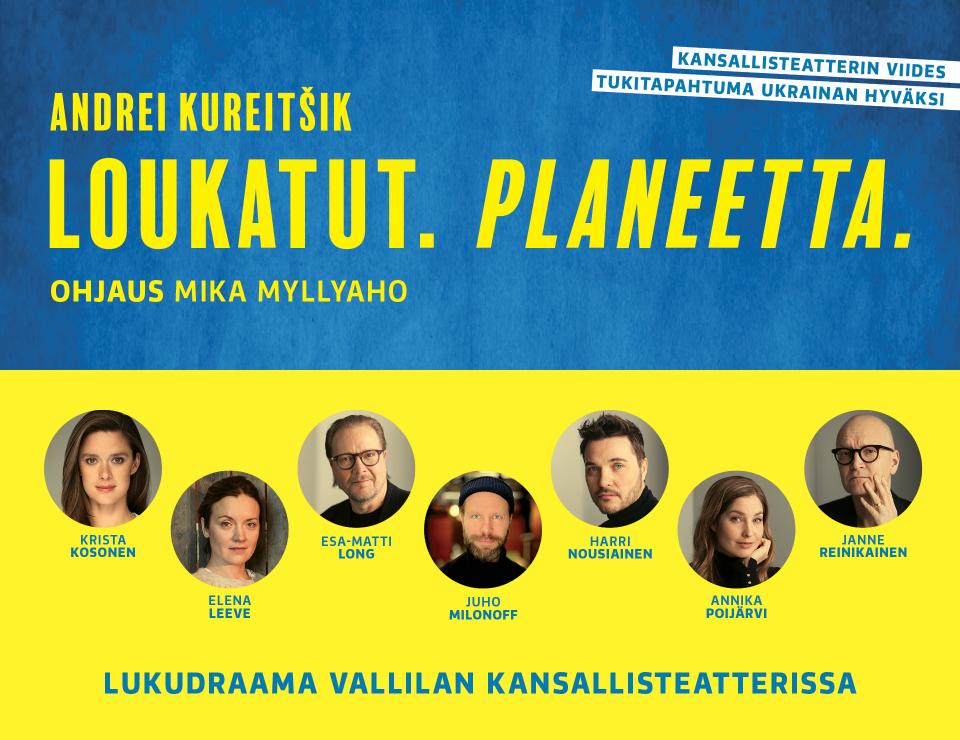 Valkovenäläisen toisinajattelijan Loukatut. Planeetta. lukudraamana ...